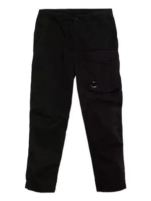 C.P. COMPANY Lens-detail Trousers - Black