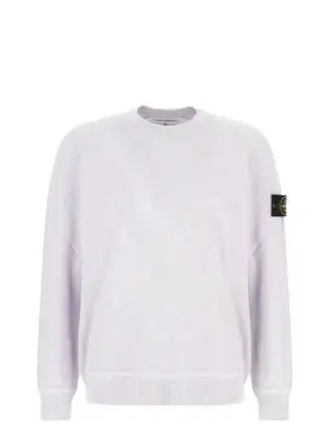 Stone Island Compass Badge Sweatshirt - Purple
