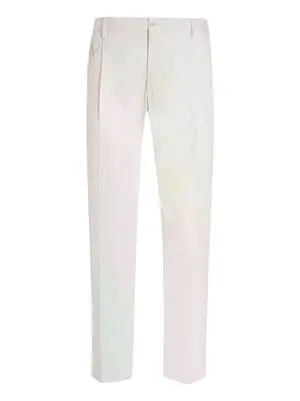 Dolce & Gabbana Straight-leg Trousers - White