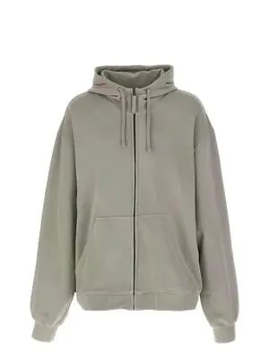 MAISON MARGIELA Numbers-print Hoodie - Grey