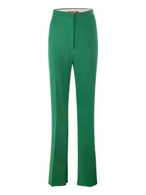 Max Mara Tailored Flared Trousers - Green