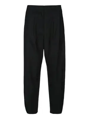 I BLUES Dart-detailing Trousers - Black