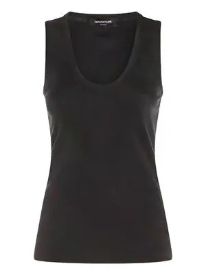 Fabiana Filippi Cotton Tank Top - Blue