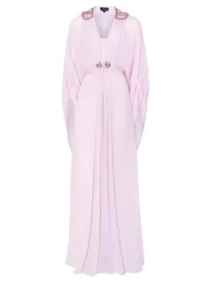 TEMPERLEY LONDON Embellished Maxi Dress - Pink