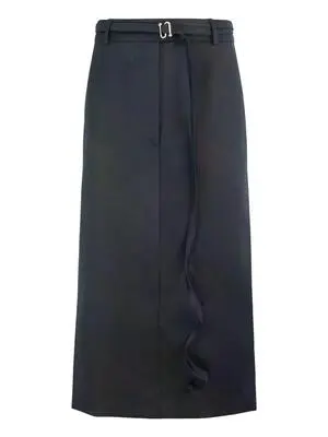 SPORTMAX Belted Sportmax Midi Skirt