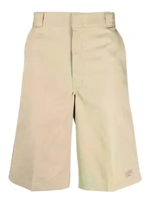 Dickies Logo-patch Bermuda Shorts - Neutrals