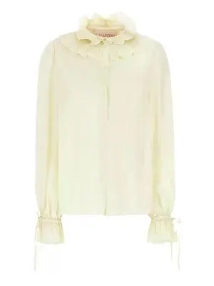 Valentino Garavani Silk Shirt - Neutrals