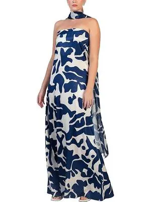 DIARRABLU Tubi Dress - Navy