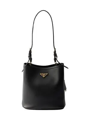 Prada Prada Medium Leather Bag Black
