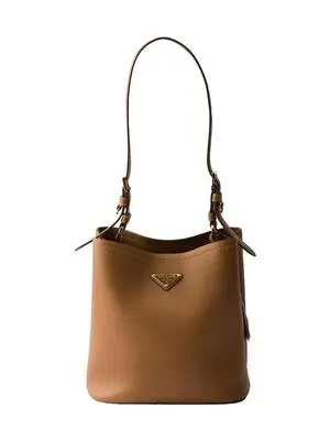 Prada Prada Medium Leather Bag Caramel