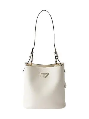 Prada Prada Medium Leather Bag White