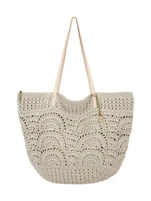 THE SAK Faye Tote Bag - Natural Fan