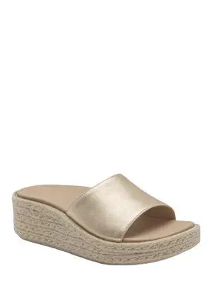ABEO Solstice Slide Metatarsal Sandal - Light Gold - Regular