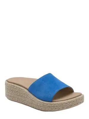 ABEO Solstice Slide Metatarsal Sandal - Mar Blue Suede - Regular