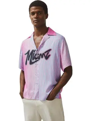 REISS F1 Team Miami Gp Shirt - Pink