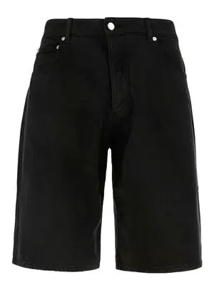 ICON DENIM LOS ANGELES Denim Shorts - Black