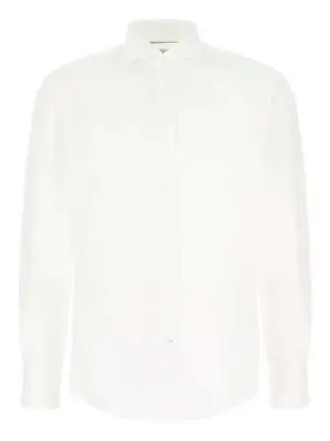 Brunello Cucinelli Long-sleeved Shirt - White