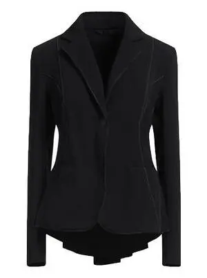 High Single-breasted Blazer - Black