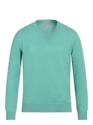 Altea ALTEA Cotton V-Neck Sweater Green