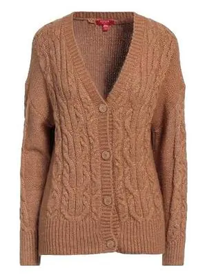 Guess Cable-knit Cardigan - Beige