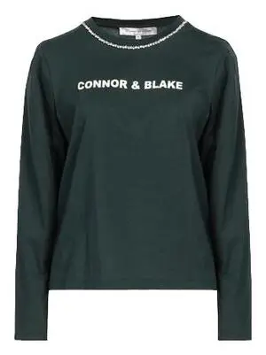 CONNOR & BLAKE Logo-print T-shirt - Green