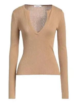 Max Mara Long Sleeve Sweater Camel
