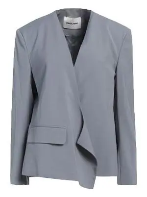 LOW CLASSIC Single-breasted Blazer - Blue