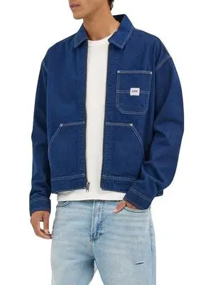 LEEM 91w Denim Workwear Jacket - Rinse