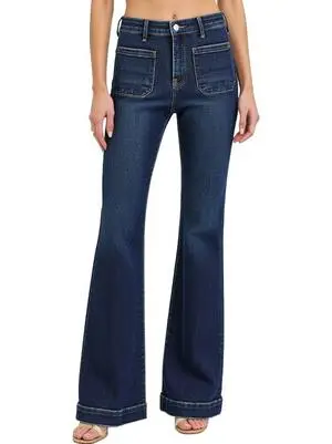 MODENAIRE Modenaire High-Rise Flare Jeans