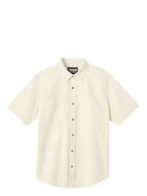 MOUNTAIN KHAKIS Bowman Short Sleeve Woven Shirt - Parchment