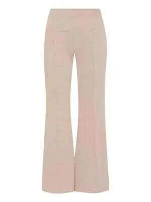 Rosetta Getty Cropped Flared Trousers - Neutrals