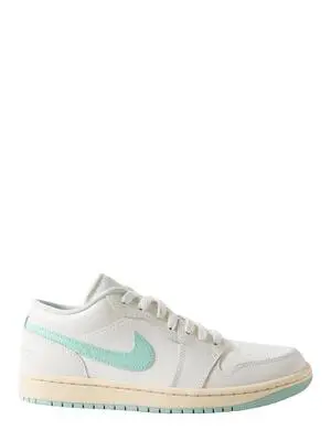 Nike Jordan 1 Low Leather Sneakers - White
