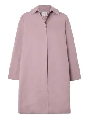 LESET Yuri Cotton-twill Coat - Pink