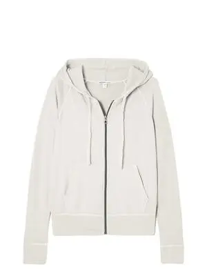 JAMES PERSE James Perse Vintage French Cotton-Terry Hoodie Beige