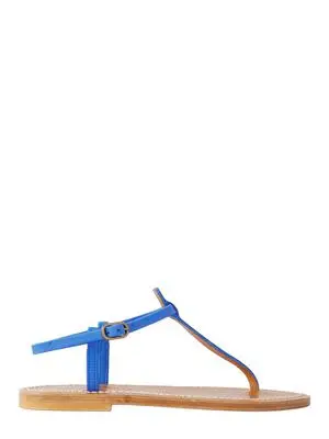 K.JACQUES K Jacques St Tropez Picon Nubuck Sandals Cobalt Blue