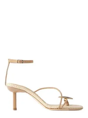 Christopher Esber Doma Stone-embellished Sandals - Neutrals