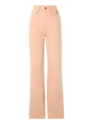 Chloé High-rise Straight-leg Jeans - Pink