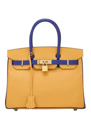 HERMÈS Birkin 30 Special Order Horseshoe Stamp Epsom Leather