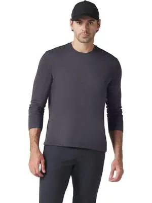 JACK ARCHER Precision Long Sleeve Shirt - Charcoal Gray