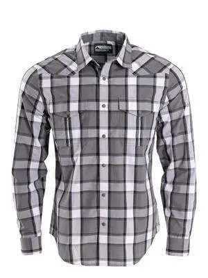 MOUNTAIN KHAKIS Rodeo Long Sleeve Woven Shirt - Gunmetal