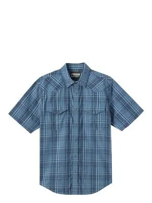 MOUNTAIN KHAKIS Mountain Khakis Rodeo Short Sleeve Shirt Blue Ridge