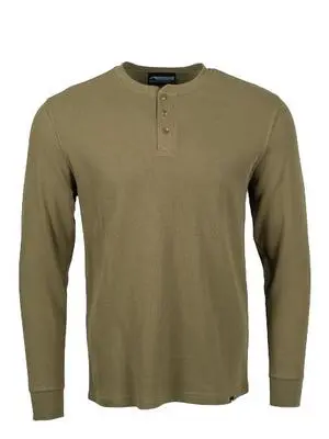 MOUNTAIN KHAKIS Mountain Khakis Axe Thermal Henley Forest Moss
