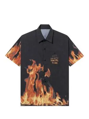ANTI SOCIAL SOCIAL CLUB Bbq Button Up Shirt - Black