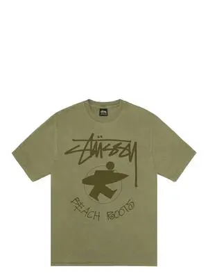StÜssy Beach Roots Tee 'olive - Green