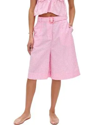PITUSA Colorblock Bermuda Shorts