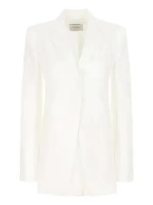Sportmax Cotton Blazer - White