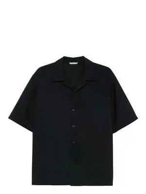 Auralee Wool Shirt - Blue