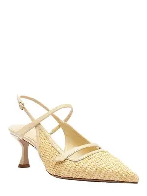 ALEXANDRE BIRMAN Tita 60 Slingback Pumps - Creamy