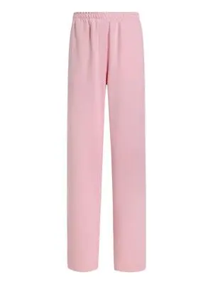 Dolce & Gabbana Jersey Jogging Pants With Dg Logo Embroidery - Pink