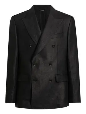 Dolce & Gabbana Double-breasted Jacket - Black